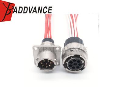 China Amphenol RT06128SNHEC03 RT00128PN03 8 Pin Metal Sealed Connector for New Energy Electric Vehicle for sale