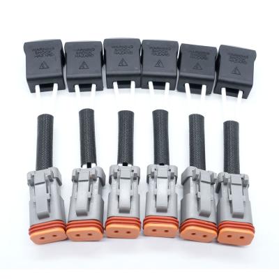 China Cummins NT-N14 Celect Fuel Injector Wire Harness 3076256 Sealed PBT 125°C for sale