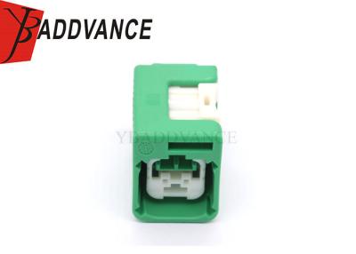 China JST SAB 2 Pin Green Wire to Wire Automotive Connector Sealed 125°C PA66 for sale