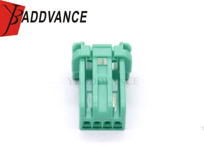 China Green 4 Pin Female Automotive Fog Light Switch Connector PA66 PBT 125°C for sale