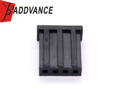 China Black Power Plug Female 4 Pin Cable Amp Tyco Connector With Terminals 125°C for sale