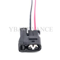 China 2 Pin Fuel Injector Ignition Coil Connector Wire Harness Sealed Nylon 125C for Toyota 1JZ GTE Lexus SC300 Mazda RX7 for sale