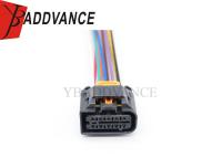 China 1801600-1 10 Pin Female Sealed Automotive Connector Housing Wire Pigtail for OPEL VIVARO Peugeot 3001 for sale