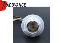 China 1157 LED Light Wire Harness Car Bulb Adapter Socket Extension Connector Pigtails Three Wires Sealed Nylon -55 to 125C for sale