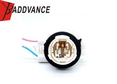 China 3156A 2 Pin Pre-Wired Socket LED Bulb Turn Signal Wire Harness Sealed 125°C for sale