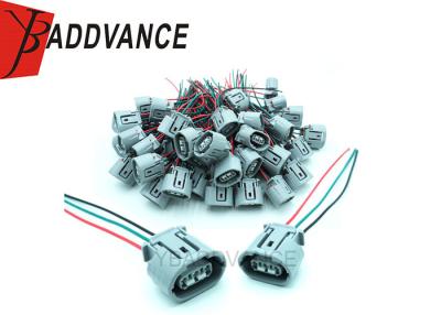 China 3 Pin 090 TS Alternator Headlight Waterproof Connector Wiring Harness 6189-0443 For Toyota 15cm 18AWG for sale