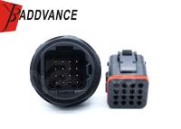 China 16 Pin Round Flange ECU Connector 132016-000 132016-001 Male Female Sealed 125°C for sale