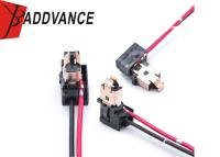 China H1 H3 Copper Core Bakelite Car Light Bulb Socket Crooked Plug 2 Pin 12V 24V for sale