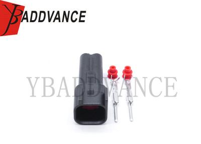 China EPC 1.5mm Male Sealed 2 Pin Connector E-3385-000 for Adapter Injector EV6 for sale