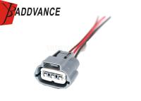 China 4 Pin Grey Waterproof Electrical Housing Connector with Pigtail 6189-0779 18-22AWG for sale