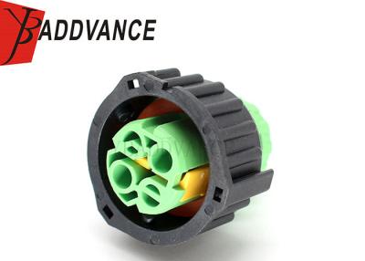 China Green 2 Pin 2.5mm Automotive Connector Socket Housing Assembly 3-1813099-3 for sale