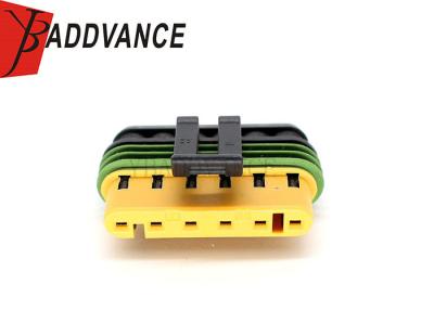 China Japan Electric Waterproof 6 Pin Automotive Connector with Terminals 18-22 AWG for sale