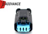 China TE 3 Pin Sealed Connector Receptacle 1801178-1 Black Automotive Waterproof Female Housing for sale
