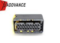China 18 Hole Tyco AMP HDSCS Sealed Connector 1-1563759-1 Black 18-22AWG for sale