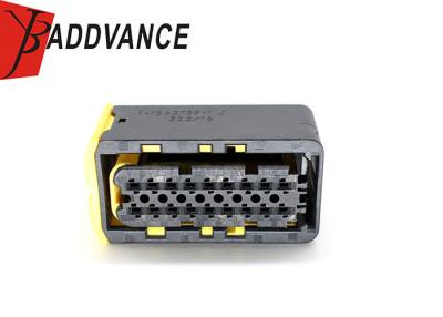 China 18 Hole Tyco AMP HDSCS Sealed Connector 1-1563759-1 Black 18-22AWG for sale