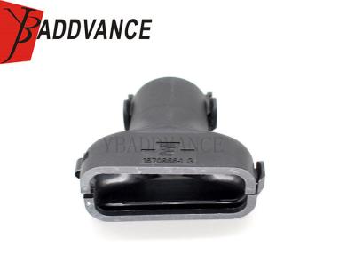 China TE Connectivity HDSCS MCP Series Receptacle Housing Rubber Boot 1670866-1 18 Hole 16.7mm for sale