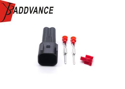 China EPC 2 Pin 1.5mm Male Sealed Connector for Fuel Injector Wire-to-Wire 125°C for sale