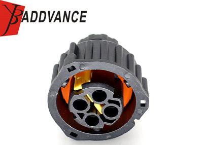 China TE Connectivity 2.5mm System 4 Position Female Circular Connector Housing 967325-1 for sale