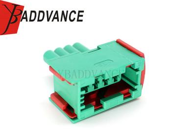 China Green 4 Pin ECU Connector TE Connectivity 3.5 Series 144998-6 18-22AWG 15A for sale