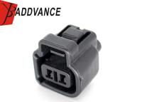 China Black Automotive 2 Way Female Connector 2 Pole Sealed with Wire Seals and Terminals for sale