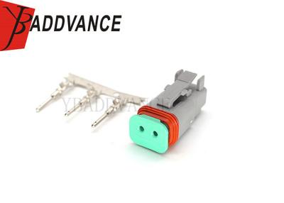 China TE Connectivity DT06-2S 2 Pin Female Deutsch Connector 13A 5.5mm Pitch Sealed Automotive for sale