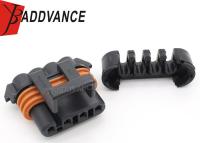 China Black 4 Hole Female Delphi Metri-Pack 150 Connector 12162144 Sealed 18-22 AWG for sale