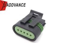 China 5 Hole 1 Row Metri Pack 150.2 Sealed Receptacle Connector 12162825 18 22 AWG for sale
