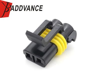 China 2 Hole Female Weather Pack Electrical Connectors 280 Sealed Series 30A 18-22AWG for sale