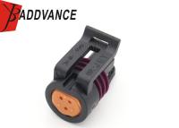China 3 Way Metri Pack 150 Series Sealed Female Connector 12110192 for Oil Fuel Pressure Sensor 14 Amp for sale