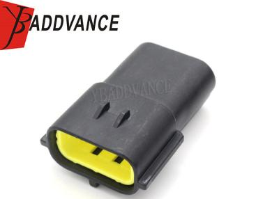 China TE Connectivity AMP Econoseal J Mark II 3 Pin Male Sealed Connector 174359-2 32.5mm for sale