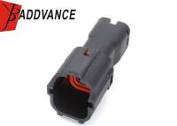 China 4 Pin Black Male Automotive Connector PBT Housing 18-22AWG Sealed for sale