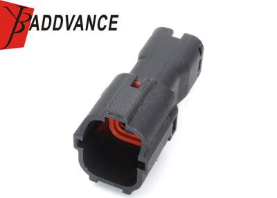 China 4 Pin Black Male Automotive Connector PBT Housing 18-22AWG Sealed for sale