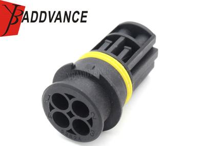 China 4-Pin Female AMP Wire Connector for BMW E46 E39 Engine Knock Sensor 094304 - 2 Row, -40℃ to 120℃ Temperature Range for sale