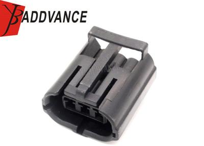 China 1 Row 3 Pin Amp Automotive Connector Female Black with Crimp Terminals 90980-10711 for sale
