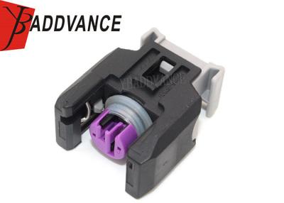 China Diesel Injector Connector 2 Pin Female 13816706 Common Rail Engine 18-22 AWG for sale