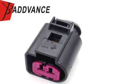 China 1J0 973 772 2-Pin Waterproof Alternator Connector for VW Audi - 30mm Length, 18-22 AWG for sale