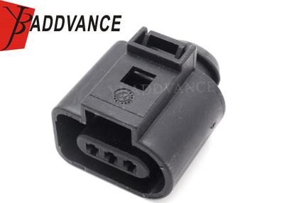China 1.5mm Sealed 3 Way Camshaft Sensor Connector 1J0 973 703 Black PBT Female Housing for sale