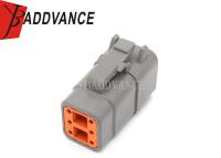 China DTM06-6S 6-Way Female Deutsch Automotive Connector with Wedgelock - 7.5A per Contact, 20-22AWG for sale