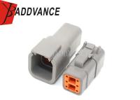 China 6-Way DTM Deutsch Sealed Connector Set DTM06-6S DTM04-6P for 20-22 AWG Wire -55℃ to 125℃ Temperature Range for sale