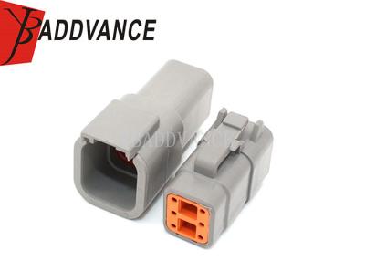 China 6-Way DTM Deutsch Sealed Connector Set DTM06-6S DTM04-6P for 20-22 AWG Wire -55℃ to 125℃ Temperature Range for sale