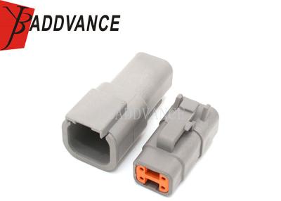 China Deutsch DTM 4 Pin Male Female Connector Kit 20-22 AWG Waterproof Sealed for sale
