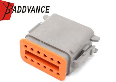 China 12 Position Deutsch DT06-12S Waterproof Automotive Connector 18-22AWG 13A for sale