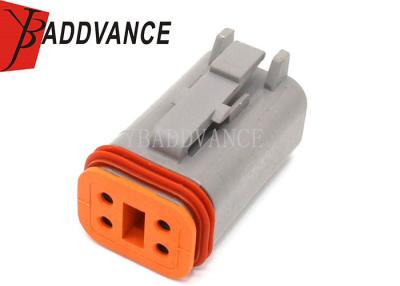 China Deutsch DT Series Connectors , 4 Pin Deutsch Connector With Solid Terminals for sale