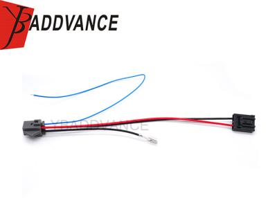 China Custom 346027-1 2 Pin Female Automotive Fuel Pump Connector Wiring Harness PA66 PBT 125°C for sale
