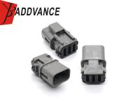 China 6 Pin Male Throttle Position Sensor Connector Waterproof Sealed Wire-to-Wire 125°C PA66 for sale