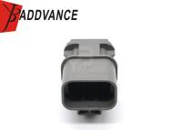China 6 Pin Male Throttle Position Sensor Connector Waterproof Sealed Wire-to-Wire 125°C PA66 for sale