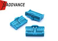 China TE AMP MQS 2367107-1 Nano Blue Female 32 Pin Unsealed Auto Wiring Harness Connector for sale