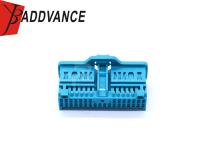 China TE AMP MQS 2367107-1 Nano Blue Female 32 Pin Unsealed Auto Wiring Harness Connector for sale