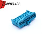 China TE AMP MQS 2367107-1 Nano Blue Female 32 Pin Unsealed Auto Wiring Harness Connector for sale