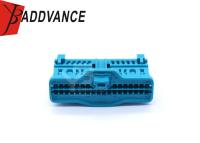 China TE AMP MQS 2367107-1 Nano Blue Female 32 Pin Unsealed Auto Wiring Harness Connector for sale